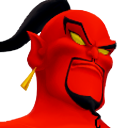 File:Jafar (Genie) (Portrait) KHHD.png - Kingdom Hearts Wiki, the ...