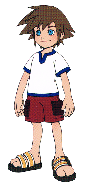 File:Young Sora (Art) KH.png - Kingdom Hearts Wiki, the Kingdom Hearts ...