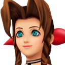 File:Aerith (Portrait) KHHD.png - Kingdom Hearts Wiki, the Kingdom ...