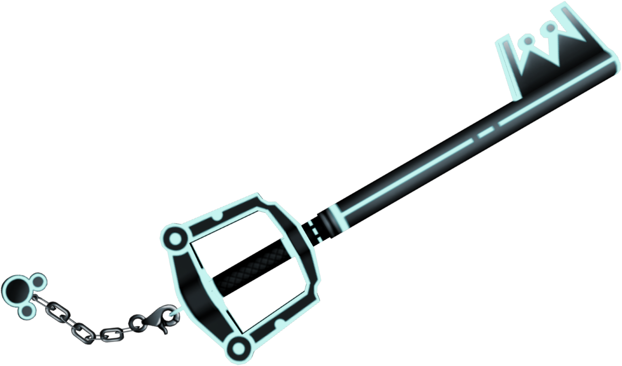 File:Kingdom Key (TG) KH3D.png - Kingdom Hearts Wiki, the Kingdom ...