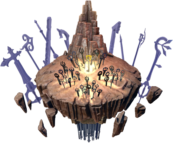File:Keyblade Graveyard KHIII.png - Kingdom Hearts Wiki, the Kingdom ...