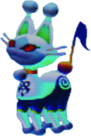 File:Necho Cat (Rare) KH3D.png - Kingdom Hearts Wiki, the Kingdom ...