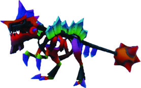 File:Skelterwild (Nightmare) KH3D.png - Kingdom Hearts Wiki, the ...