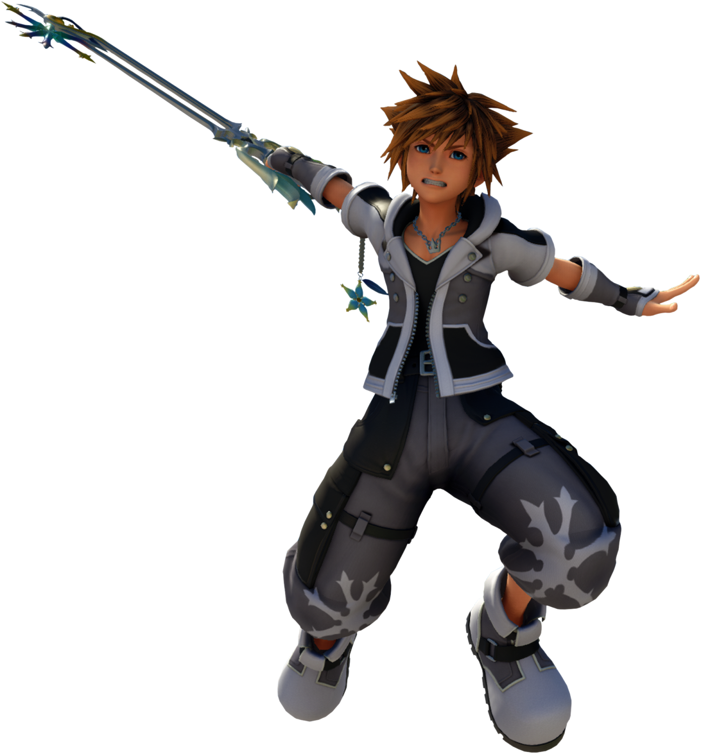 File:Sora (Light Form) KHIII.png - Kingdom Hearts Wiki, the Kingdom ...