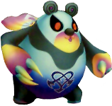 File:Kooma Panda (Nightmare) KH3D.png - Kingdom Hearts Wiki, the ...