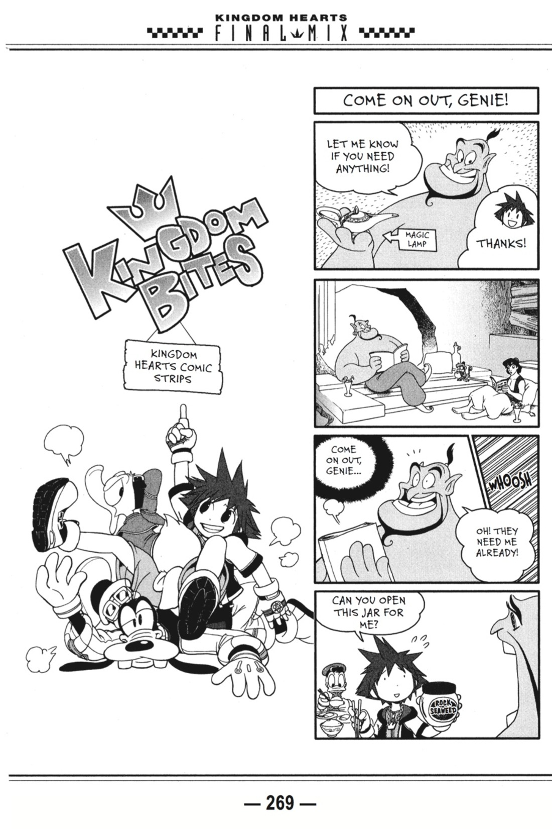 File:Extra - Kingdom Bites (1) (Front) KH Manga.png - Kingdom Hearts ...
