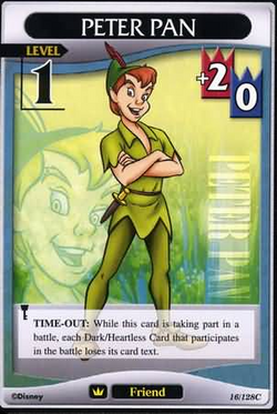 Card:Peter Pan - Kingdom Hearts Wiki, the Kingdom Hearts encyclopedia