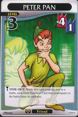 Card:Peter Pan - Kingdom Hearts Wiki, the Kingdom Hearts encyclopedia
