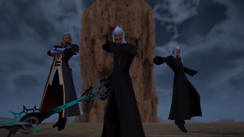 File:Versus Ansem, Xemnas, and Young Xehanort KHIII.png - Kingdom ...